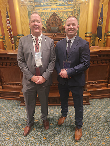PHOTO: Alpena’s Police Chief visits Capitol | News, Sports, Jobs - The ...